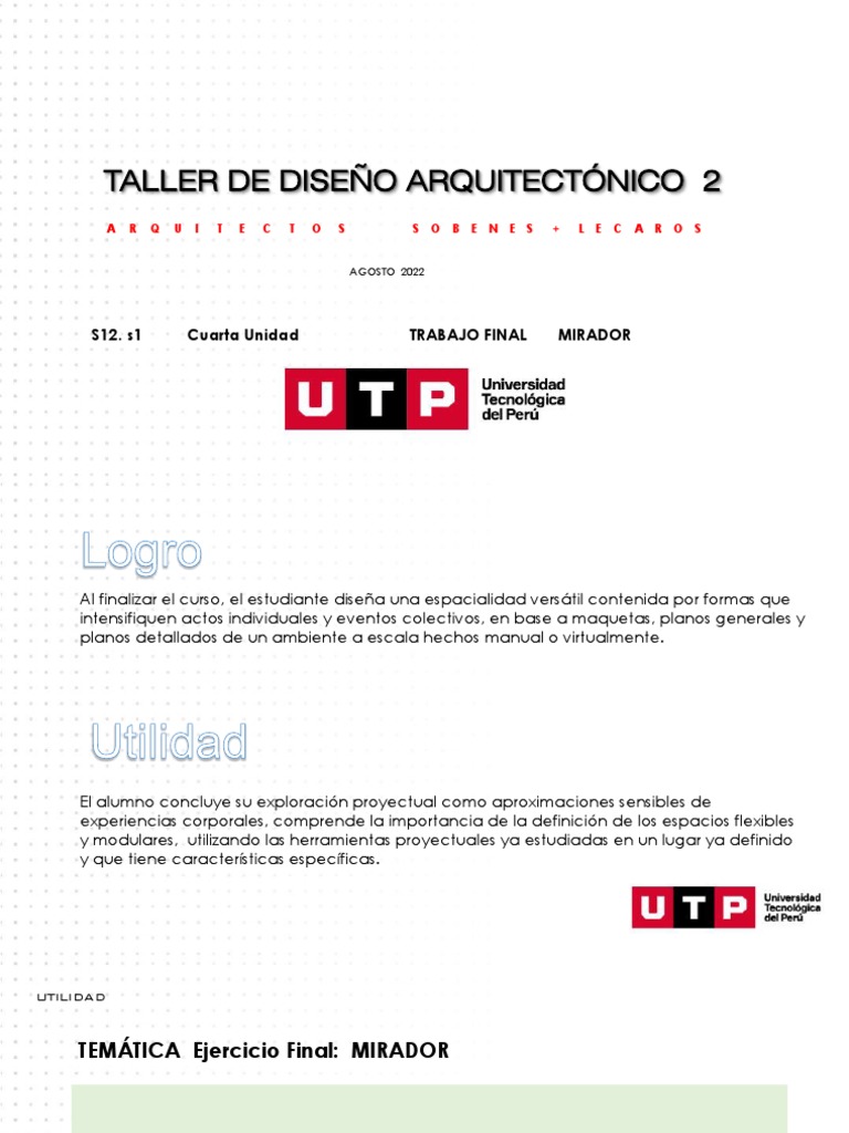 S12.s1 TRABAJO FINAL TDA 2 | PDF | Diseño | Ciencia cognitiva