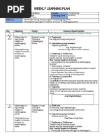 Gr.1-Quarter 2-Week 1-Learning Activity Sheet-Filipino | PDF