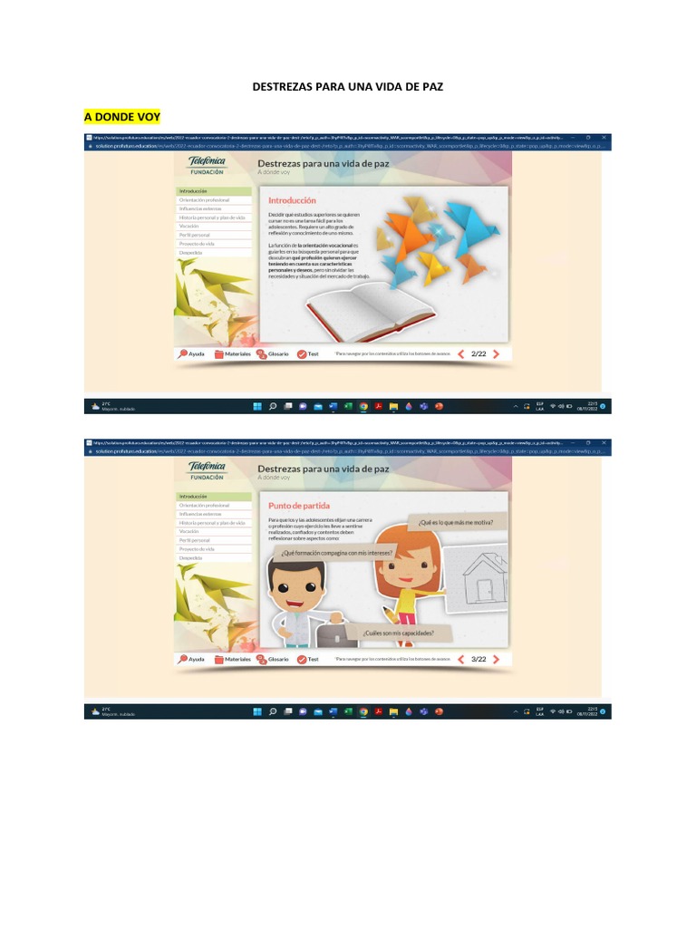 U6. A Donde Voy | PDF | Sociedad