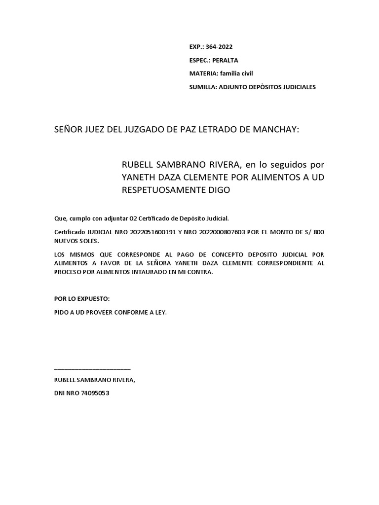 Escrito Yaneth | PDF