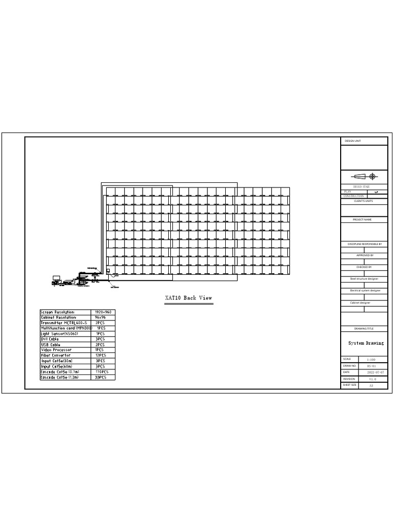 Power and System Drawing-1 | PDF