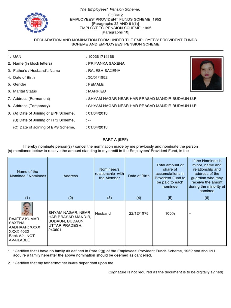E Nomination | PDF | Government