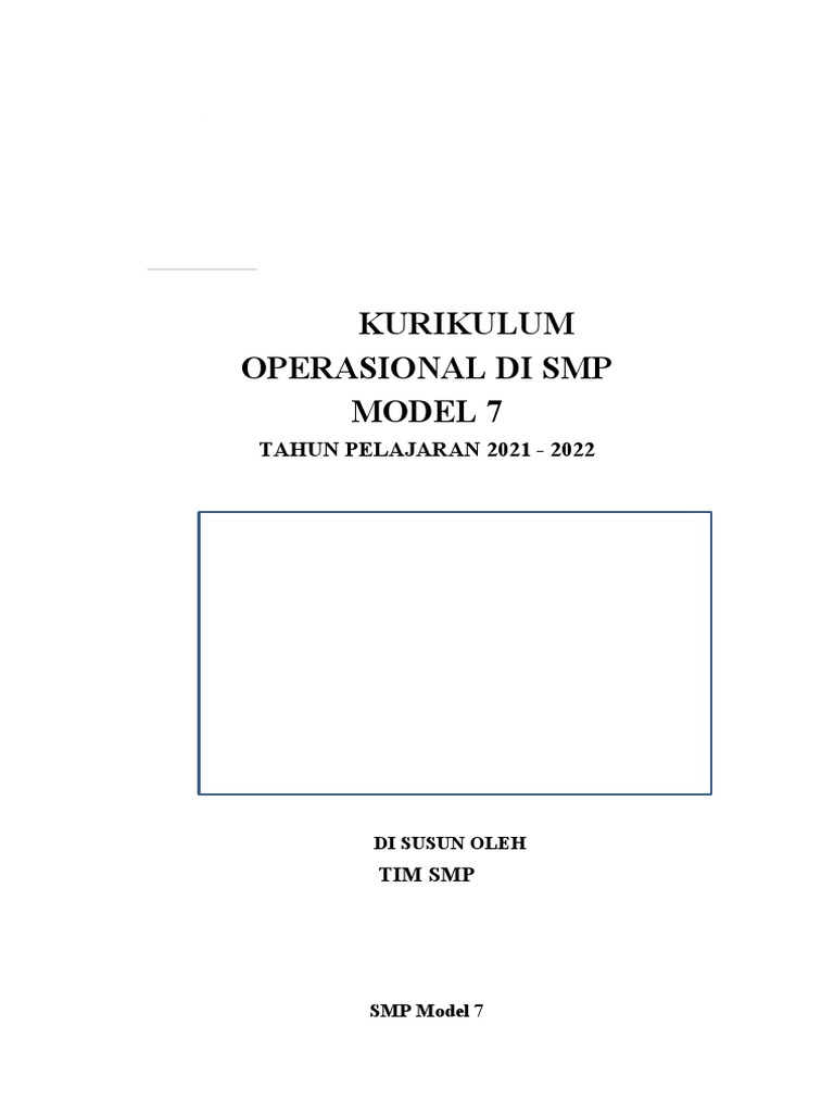 Contoh KOSP - 2 | PDF | Karier & Perkembangan
