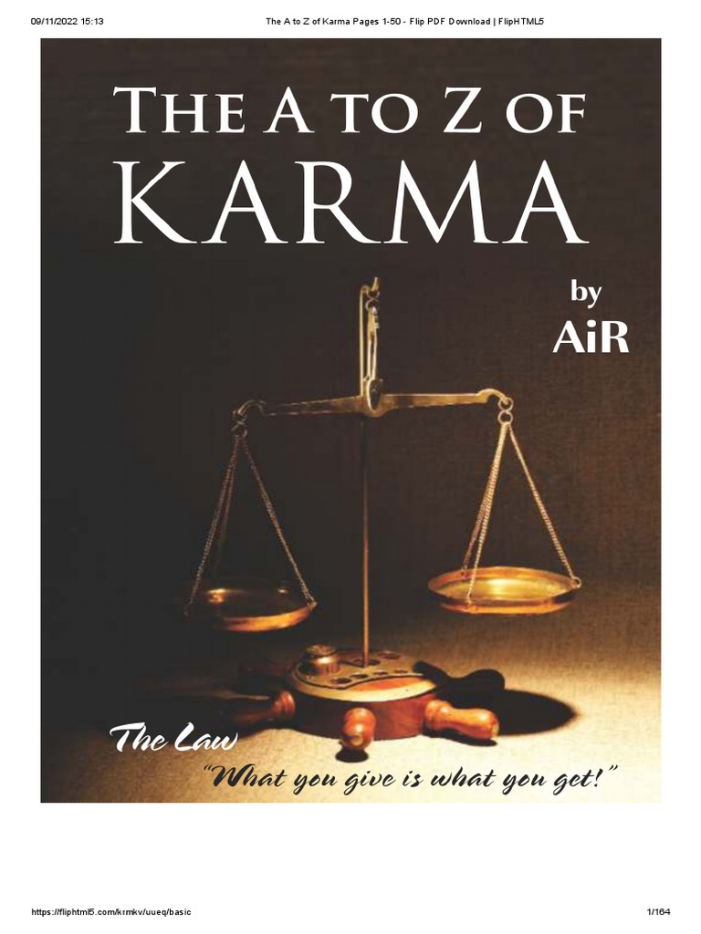 The A To Z of Karma Pages 1-50 - Flip PDF Download - FlipHTML5 | PDF