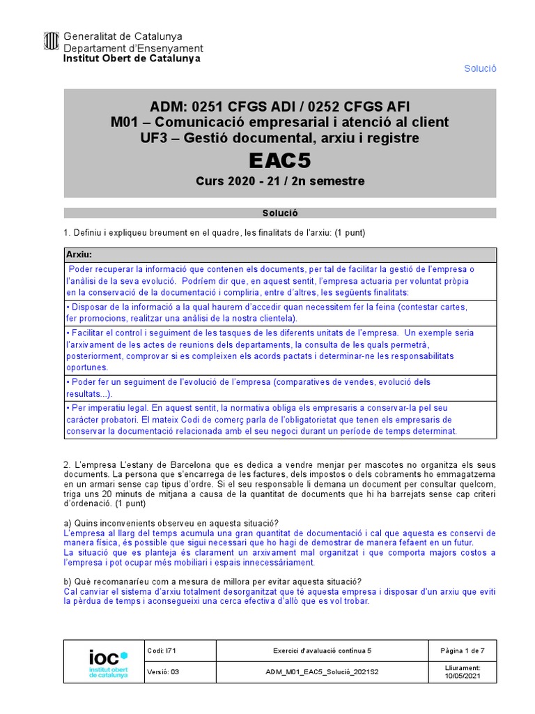 ADM M01 EAC5 Solucio 2021S2 | PDF
