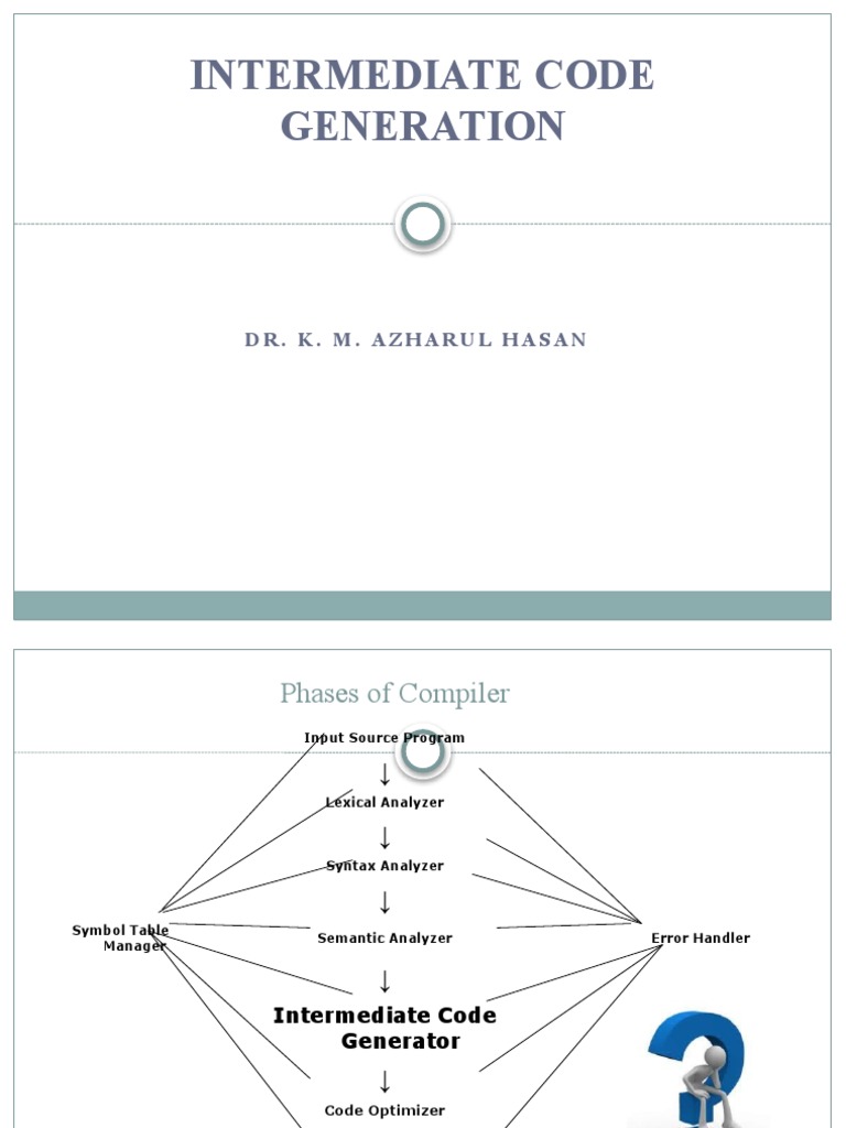L6 - Intermediate Code Generation | PDF | Array Data Structure | Computer Program