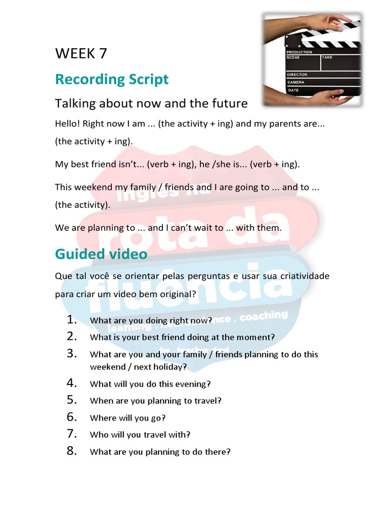 Rota+Speaking+Time+7 Script | PDF