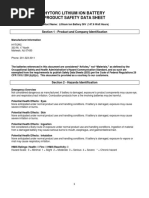 Lithium Battery Label UN3481 | PDF