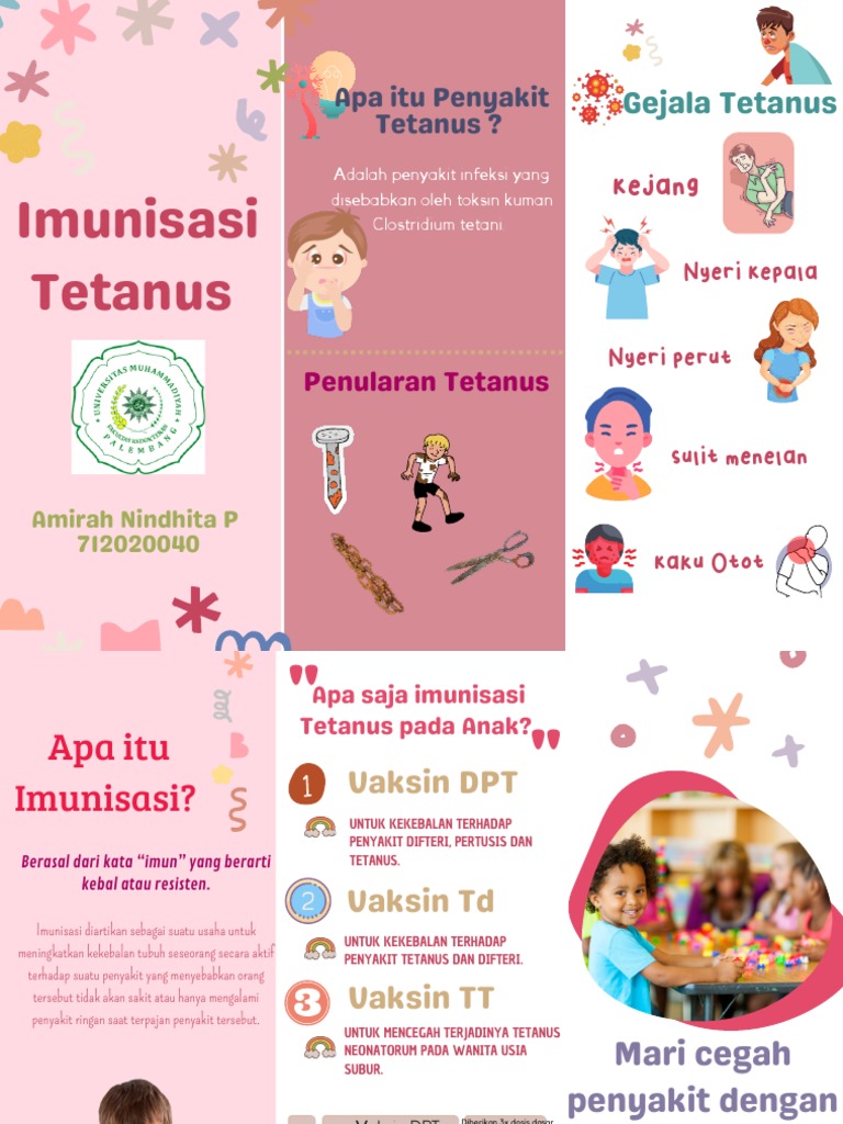 Leaflet Tetanus Amirah | PDF
