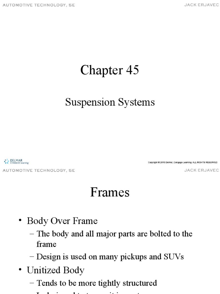 CH45 Suspension Systems | PDF | Transportation Engineering | Vehicle Parts