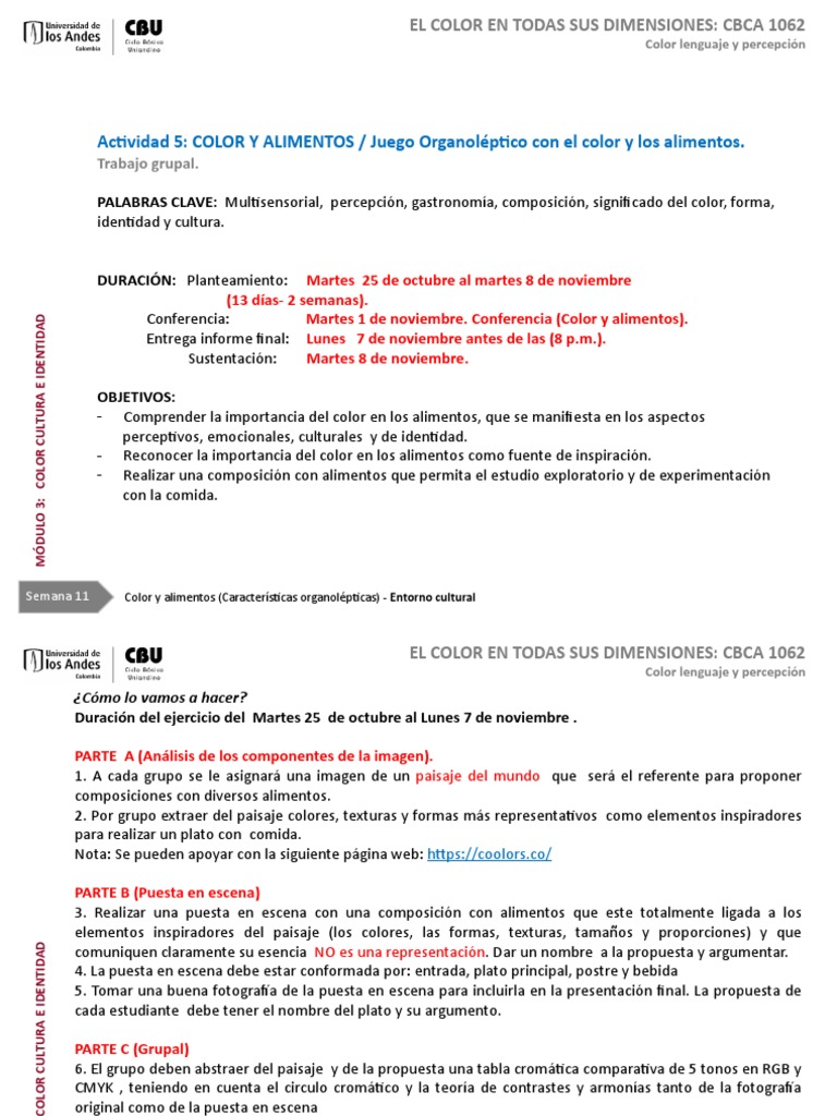 Act. 5 Cbu Color 2022-2 | PDF | Color | Paisaje
