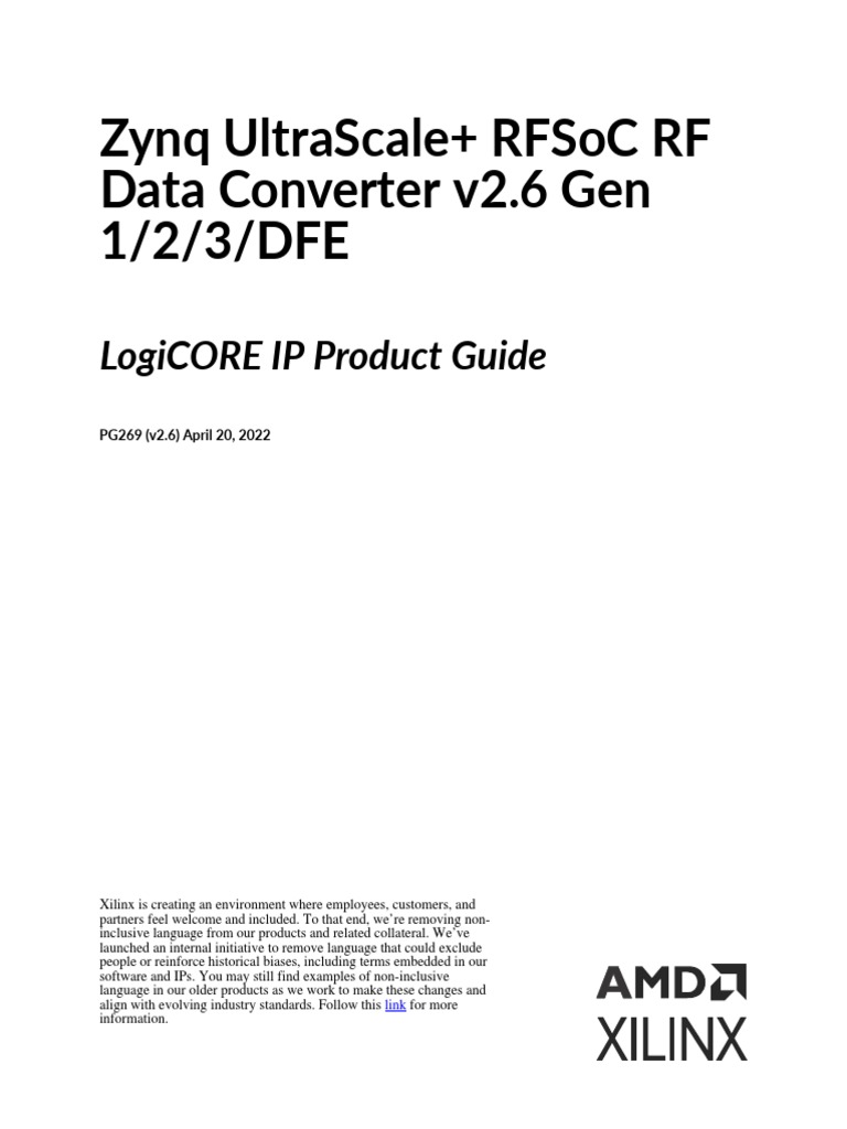 Zynq UltraScale+ RFSoC | PDF | Analog To Digital Converter | Bandwidth ...