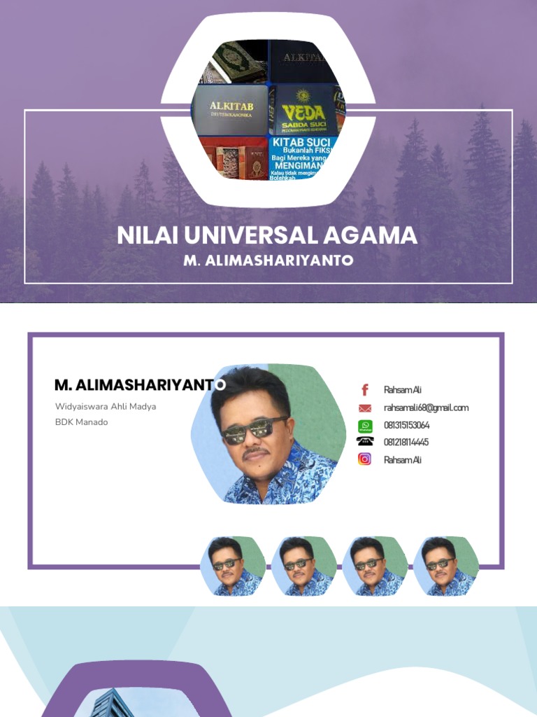 Nilai Universal dalam Moderasi Beragama | PDF