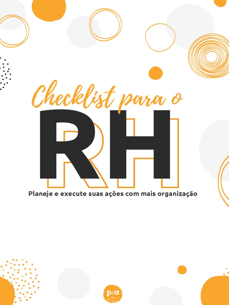 Kit RH - Checklist | PDF | Férias trabalhistas