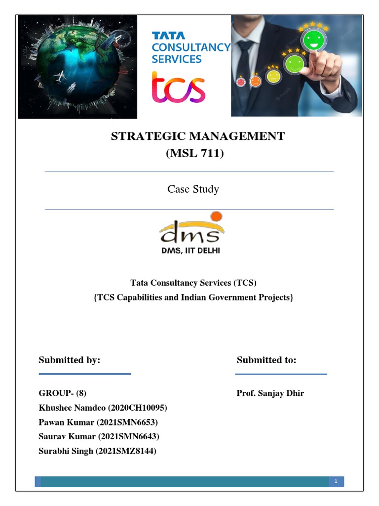 Group 8 - Tata Consultancy Services | PDF | Innovation | Cloud Computing