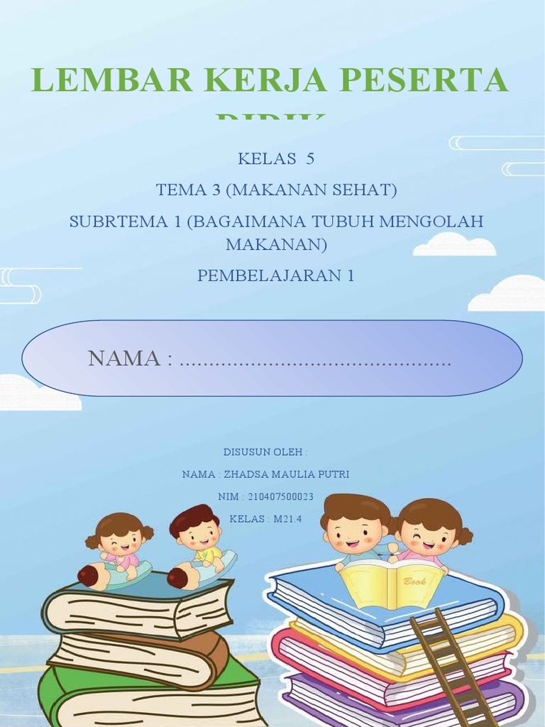 3 - LKPD Ipa Kelas 5 Tema 3 | PDF
