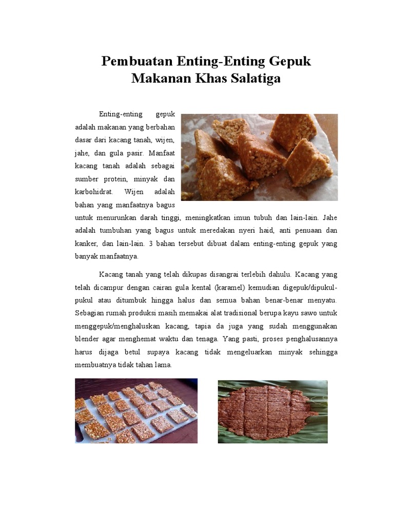 Artikel Enting-Enting Gepuk | PDF | Memasak, Makanan, & Anggur ...