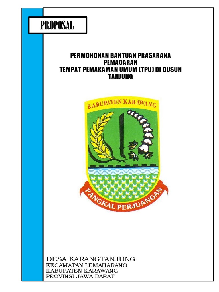 02.proposal Pemagaran TPU RT.005 | PDF