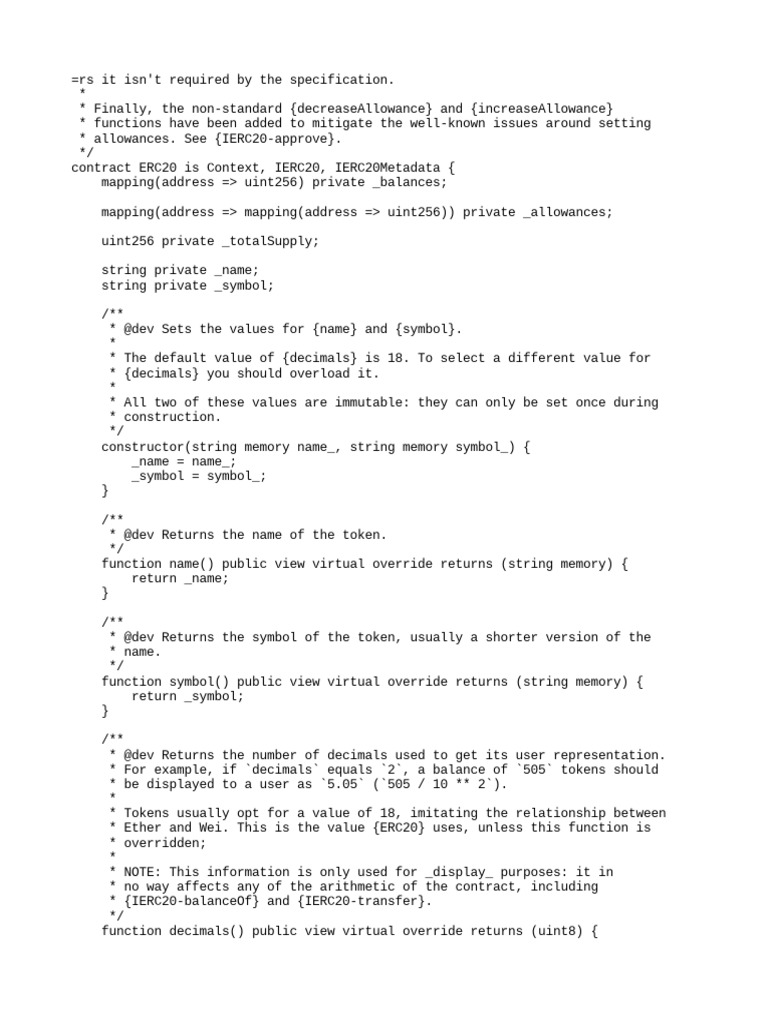 Erc 721 | PDF | String (Computer Science) | Software Development
