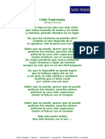 Color Esperanza Letra | PDF | Ocio