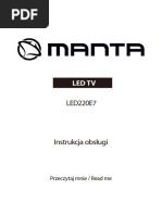 Mini Dron Z Kamer - E88 Pro - Instrukcja Obs - Ugi | PDF