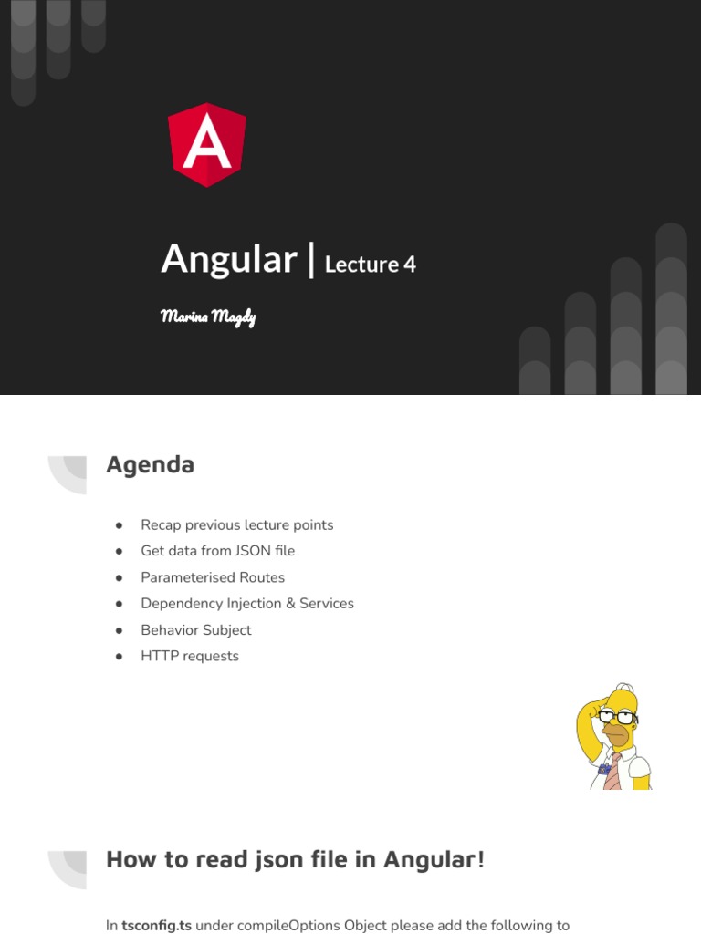 Angular Lecture 4 Pdf Class Computer Programming Hypertext Transfer Protocol 