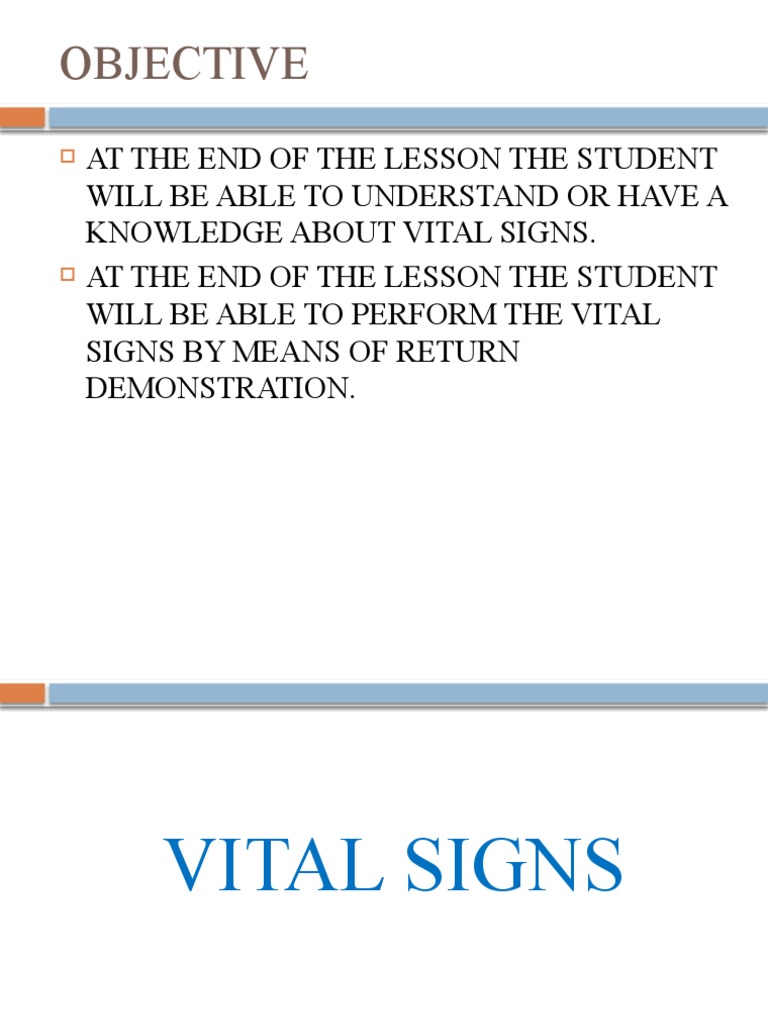 Understanding Vital Signs Basics | PDF | Blood Pressure | Breathing