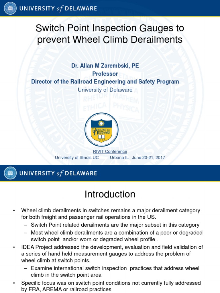 Rail Safety: Switch Point Gauges | PDF | Rail Transport | Data Analysis