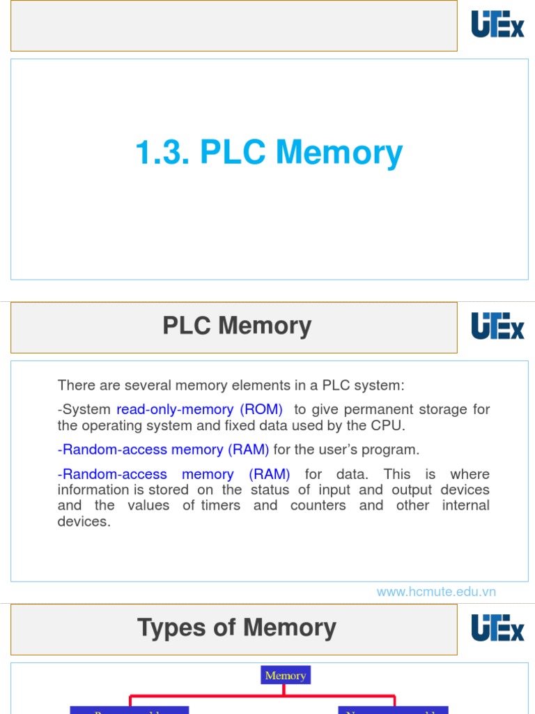 Understanding PLC Memory Types | PDF | Computers