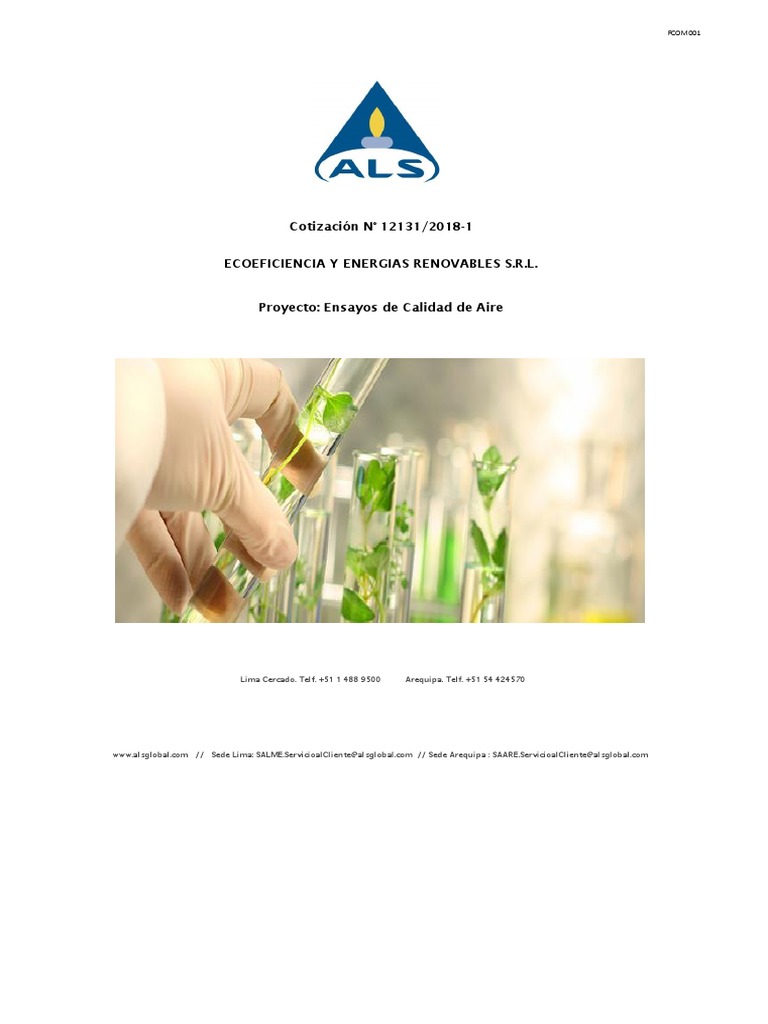 12131-2018-1 - ECOEFICIENCIA Y ENERGIAS RENOVABLES S.R.L. - Ensayos de ...