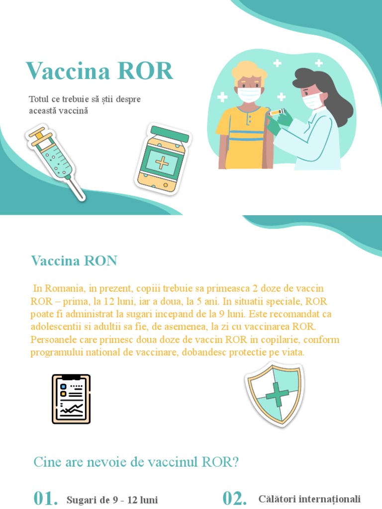 Vaccinul ROR | PDF