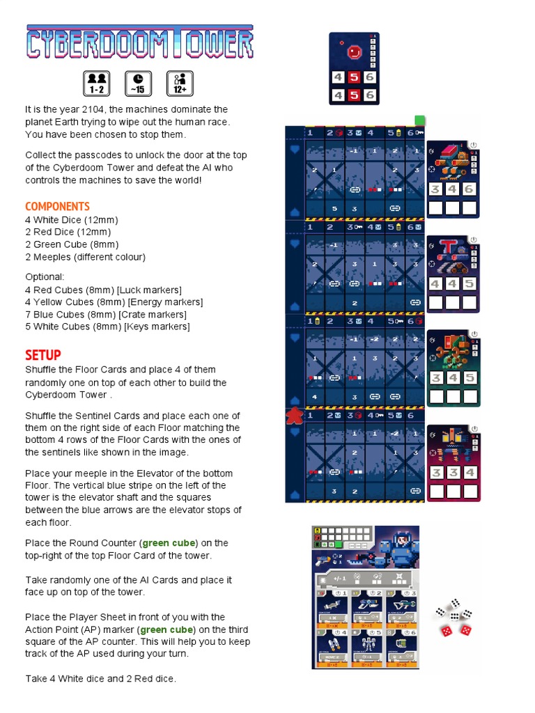 Cyberdoom Tower - Regras | PDF | Elevator