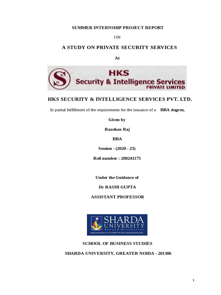 Summer Internship Project Report Final - Doc - Google Docs-1 | PDF | Surveillance | Closed ...