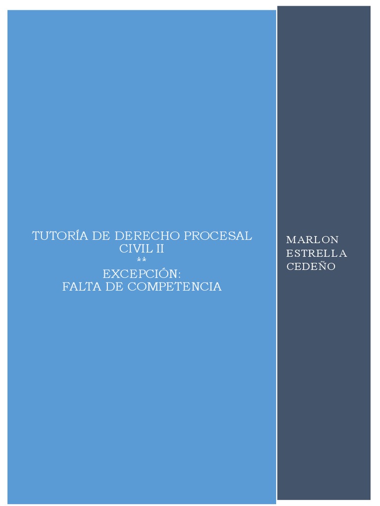 Tutoria 1 | PDF | Jurisdicción | Juez