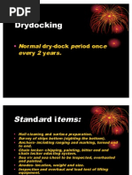 Dry Docking Procedure | PDF | Ships | Propeller