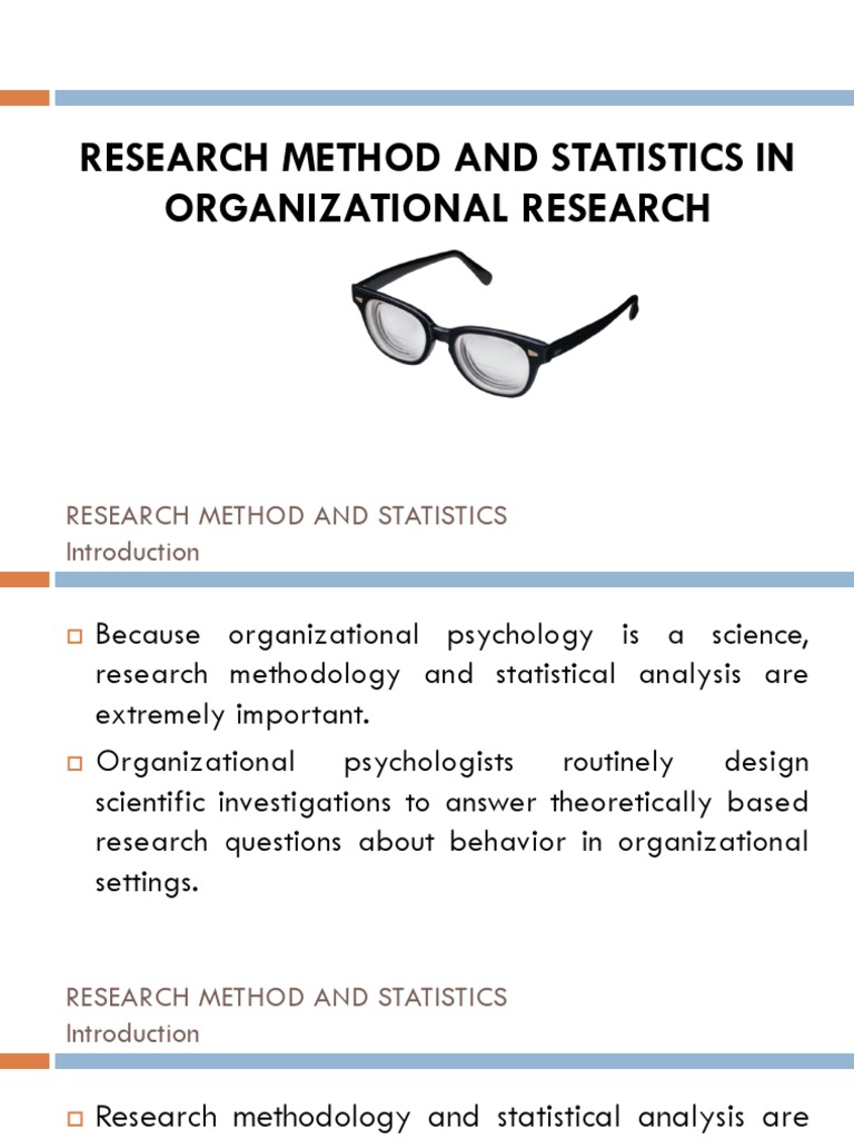 Lecture 2 Research Method and Statistics | PDF | Statistics | Experiment