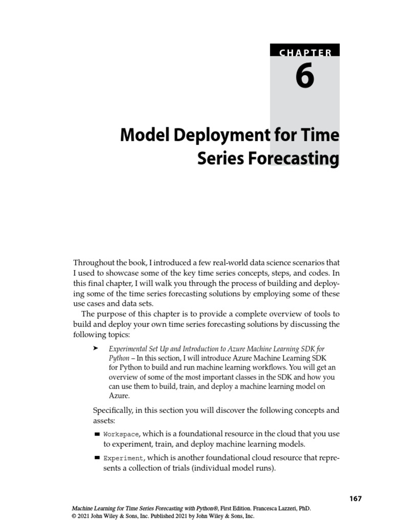 Francesca Lazzeri - Machine Learning For Time Series Forecasting With Python-Wiley (2020) (177 ...
