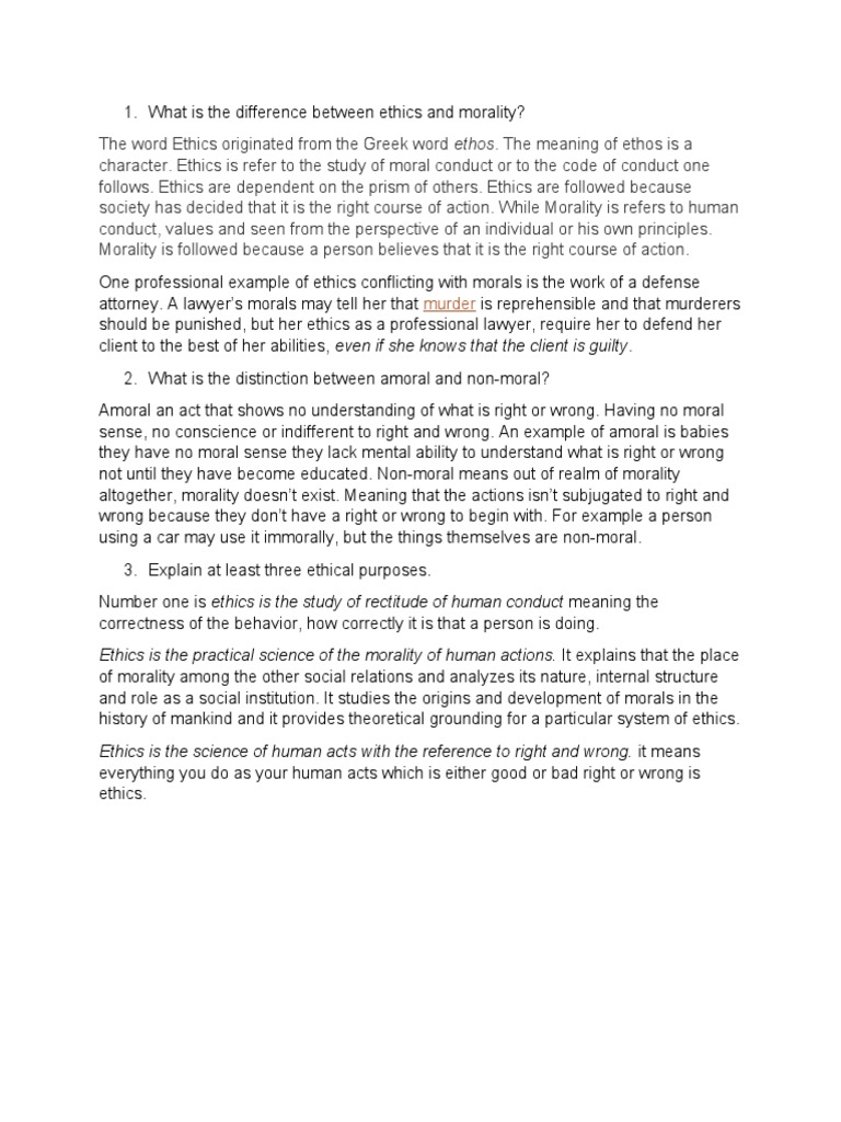 Assignment 2 Ethics | PDF