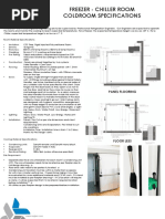 Cold Room Design and Construction Details | PDF | Door | Building Materials