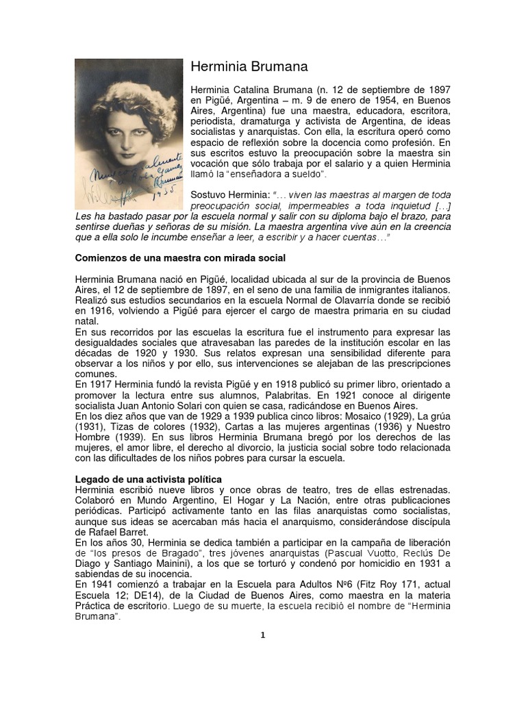 10 - Herminia Brumana Seleccion de Textos | PDF
