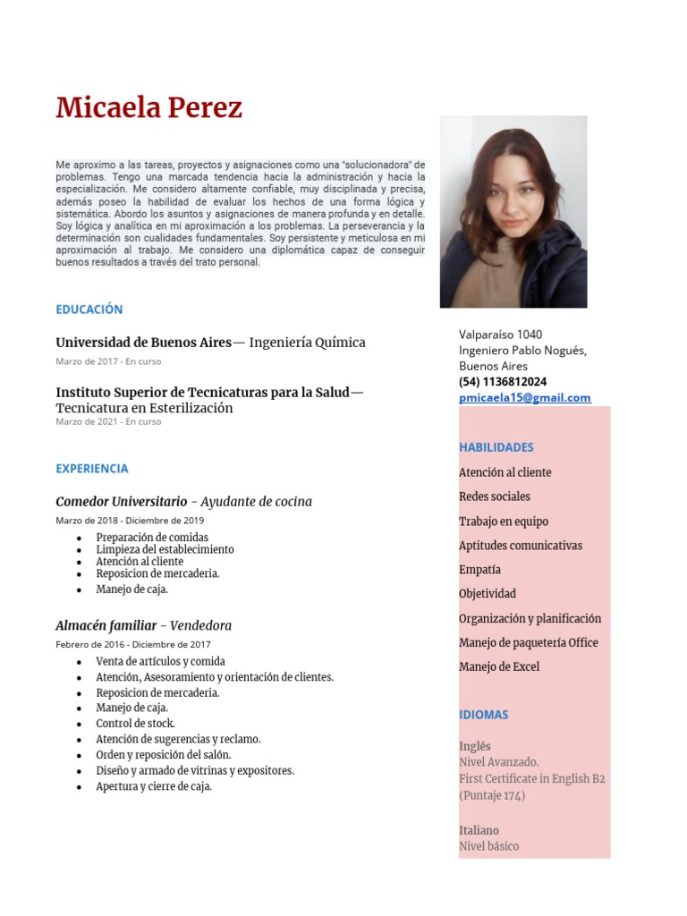 Micaela Perez | PDF