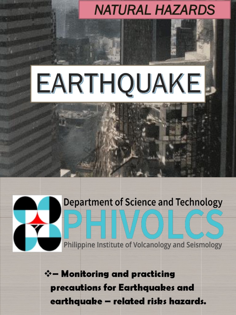 DRRISK080 - Earthquake | PDF | Earthquakes | Tsunami