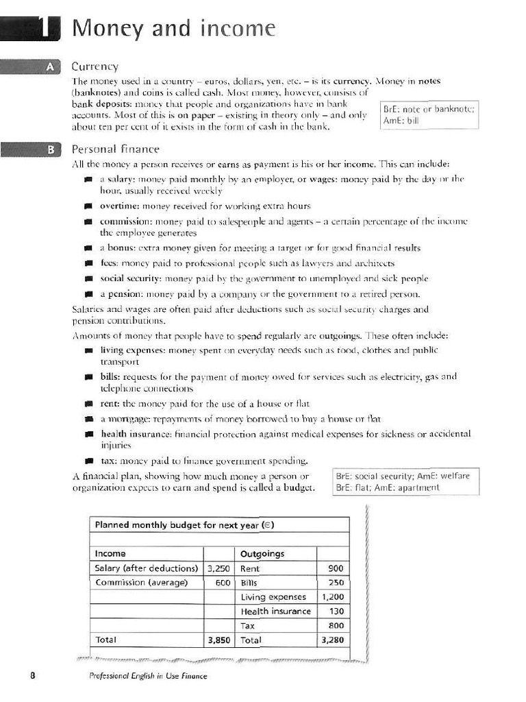 Money and Income | PDF