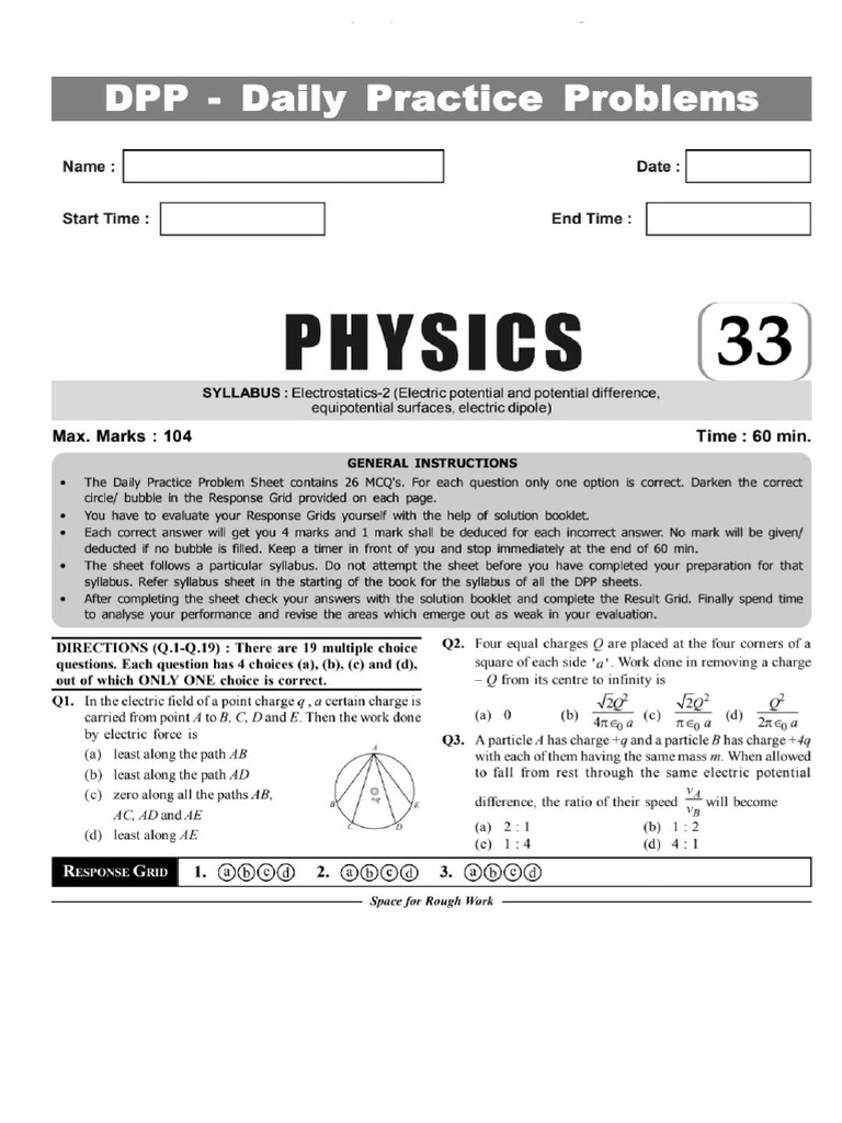 DPP Electrostatic 1 | PDF