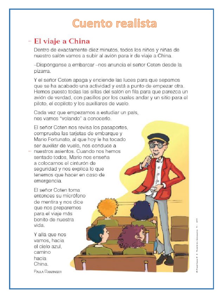 Cuento Realista 4to | PDF