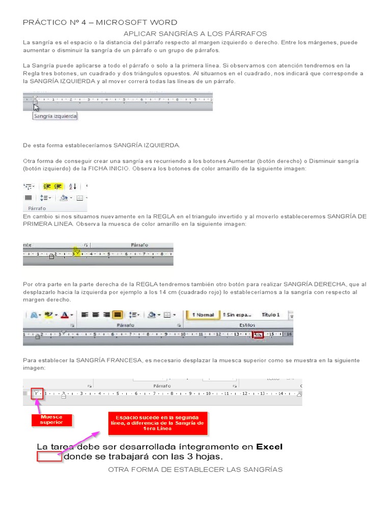 Práctico #4 Word Modular | Descargar gratis PDF | Informática