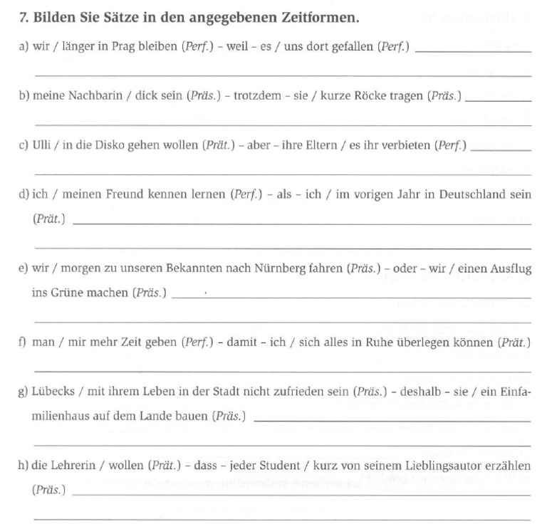 Sprechen Sie Deutsch 2 - Test l.7 - 3 | PDF