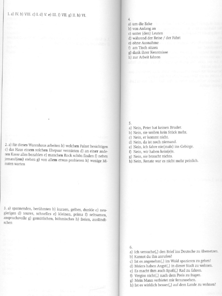 Sprechen Sie Deutsch 2 - Test l.7 - 4 | PDF