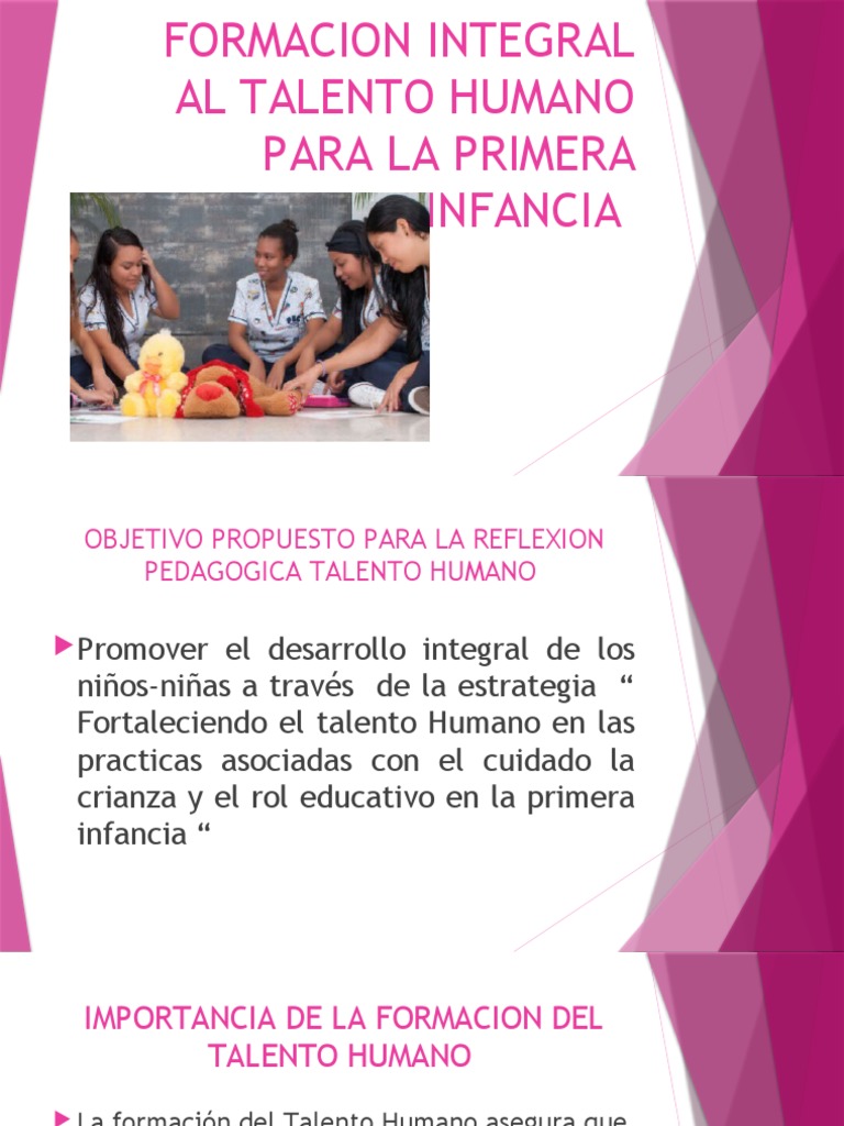 Formación Integral en Primera Infancia | PDF
