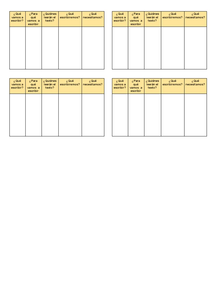 Qué Vamos A Escribir | PDF